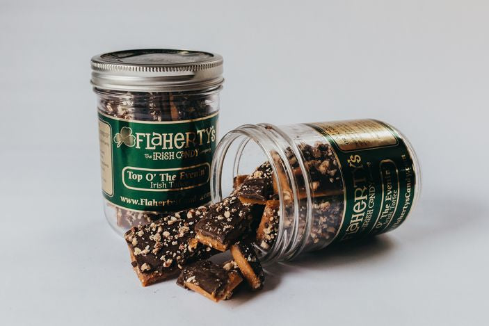 Top O' Evenin' Toffee -Our Irish Butter, tender Toffee w Darker Chocol ...